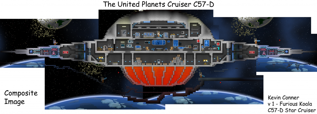 Outdated - The United Planets Cruiser C57-D | Chucklefish Forums